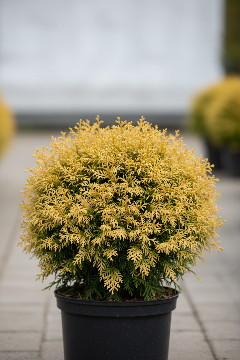 Gelber Zwerg Lebensbaum Aurea Nana Thuja Occidentalis Aurea Nana Gelber Zwerg Lebensbaum Aurea Nana Thuja Occidentalis Aurea Nana